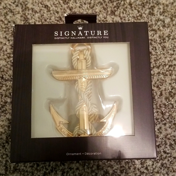 Hallmark | Holiday | Hallmark Anchor Ornament | Poshmark